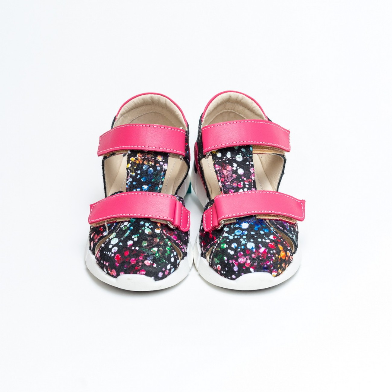 Natural leather kids shoes model ASTRID